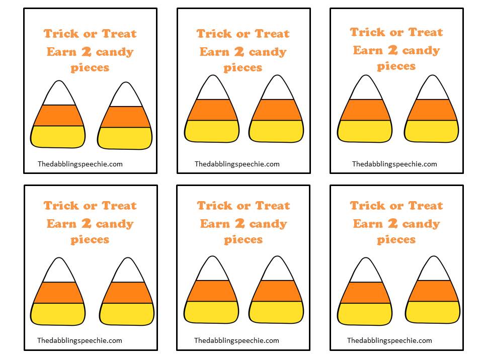 BOO! A halloween reinforcement game - thedabblingspeechie