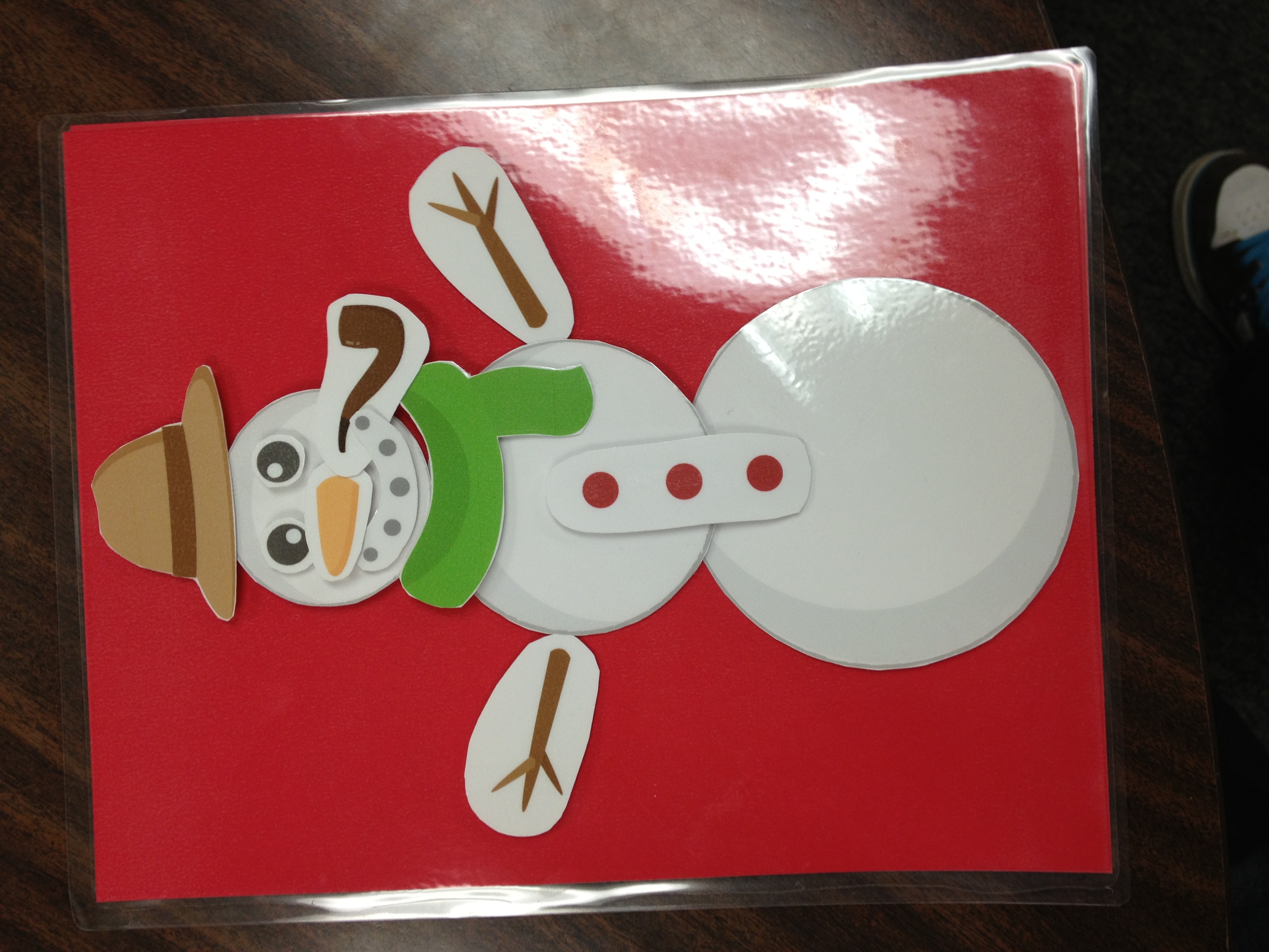 Don't Melt The Snowman Game - thedabblingspeechie