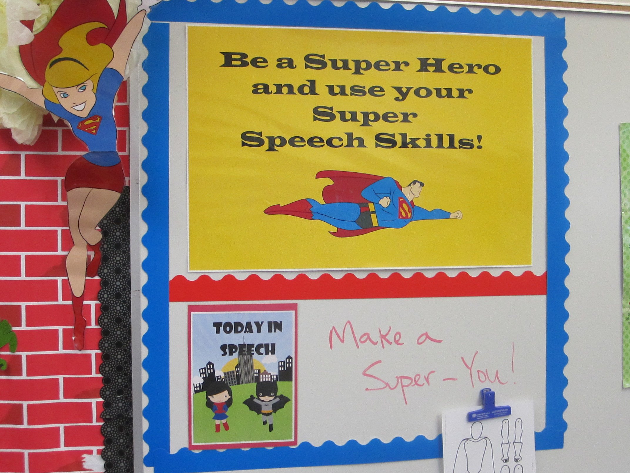 How to make your speech room SUPER! - thedabblingspeechie