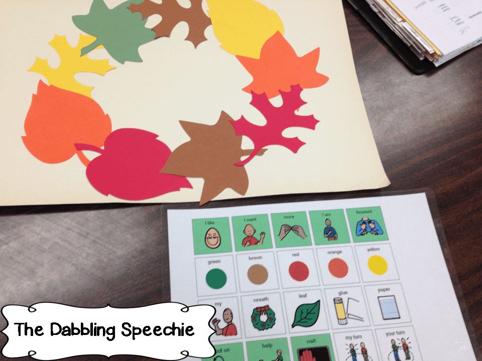 Fall Themed Craftivities For Your Mod-Severe Students - thedabblingspeechie